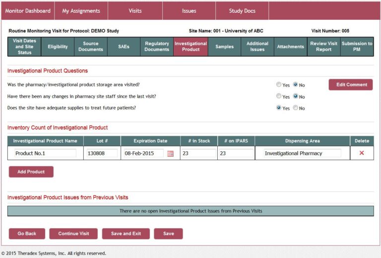 Monitor Express Tool | Theradex Oncology